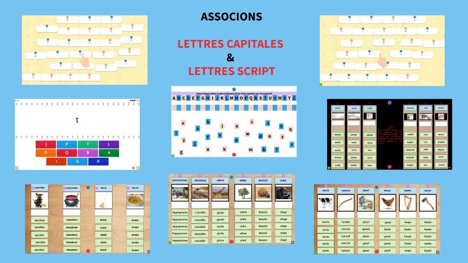 capitales et script new