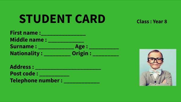 student card