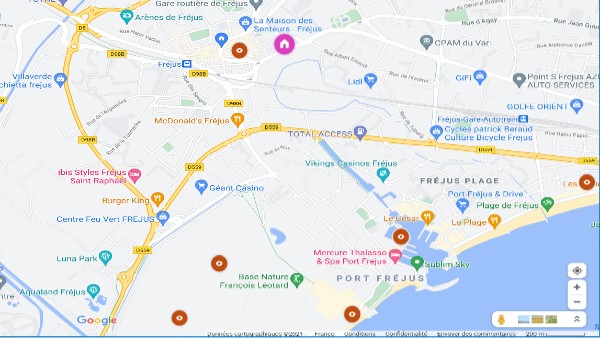 Les Quartiers De Fréjus: Plan Des Quartiers De Fréjus – IFKUCG