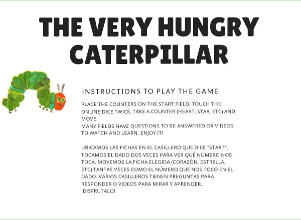 THE VERY HUNGRY CATERPILLAR GAME
