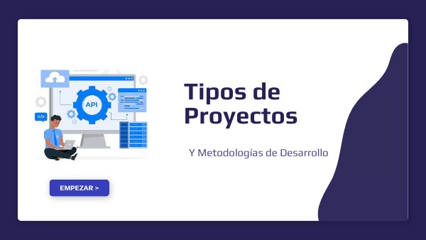 TIPOS DE PROYECTOS
