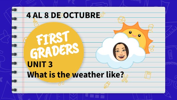 4 al 8 DE OCTUBRE PRIMEROS