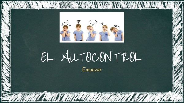 EL AUTOCONTROL