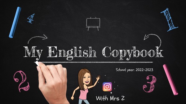 600 LVA: My English Copybook