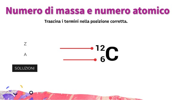 Numero di massa e numero atomico