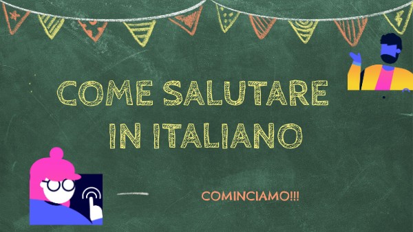 SALUTARE IN ITALIANO