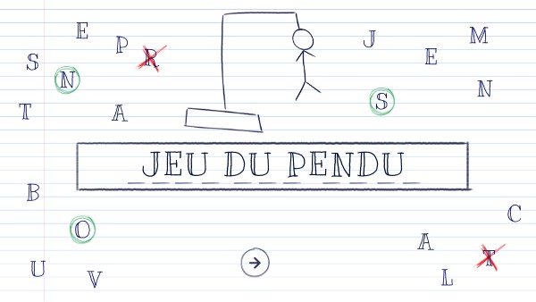 Jeu du pendu
