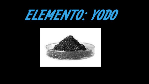 Yodo Elemento