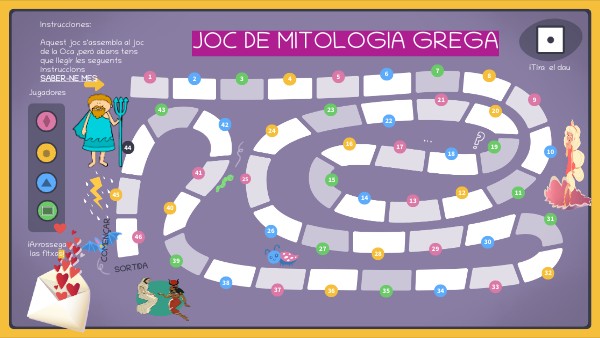 JOC DE MITOLOGIA GREGA 6È PRIMARIA