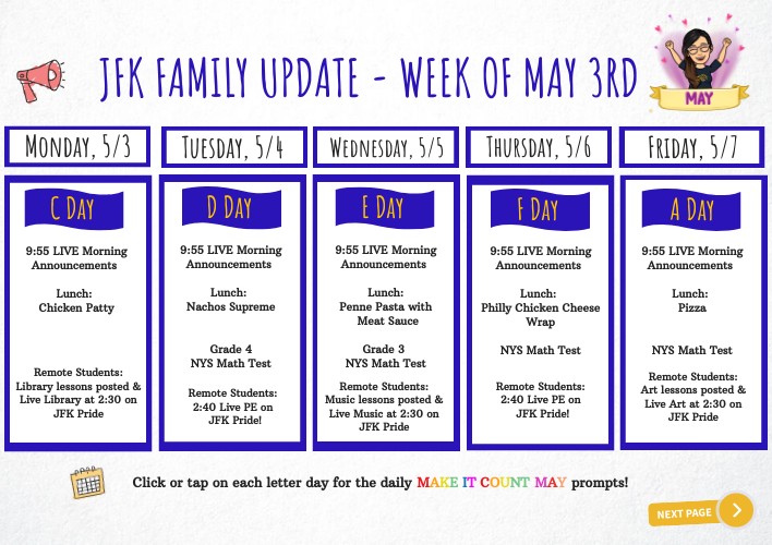 JFK Family Update Week Of 5 3 2021