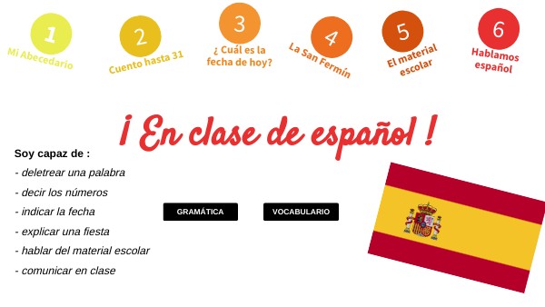 5e En clase de Español