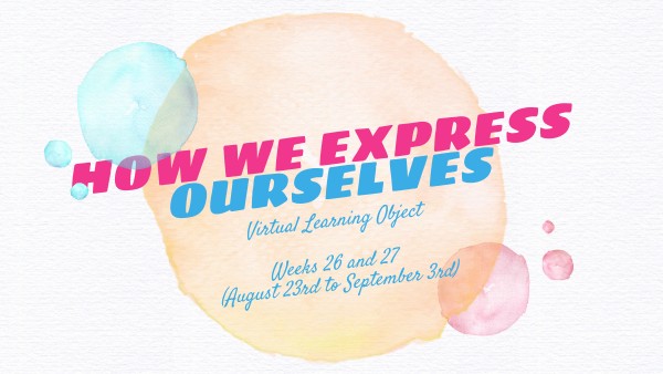 How we express ourselves