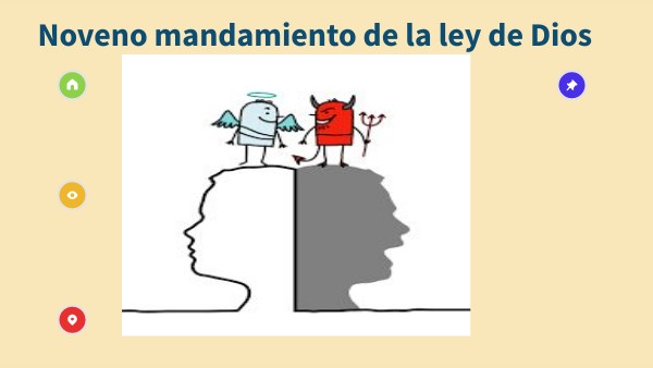 Noveno mandamiento de la ley de Dios 4o.