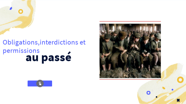 Les obligations , les interdictions , et les permissions