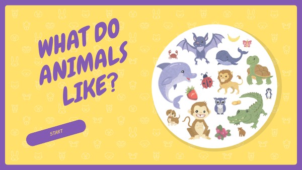 What do animals like?