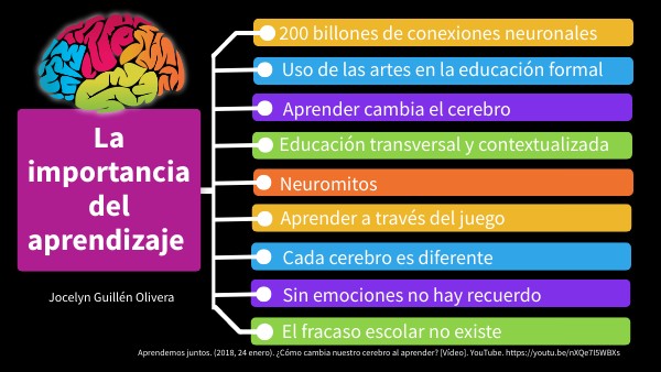 La importancia del aprendizaje