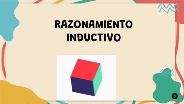 RAZONAMIENTO INDUCTIVO