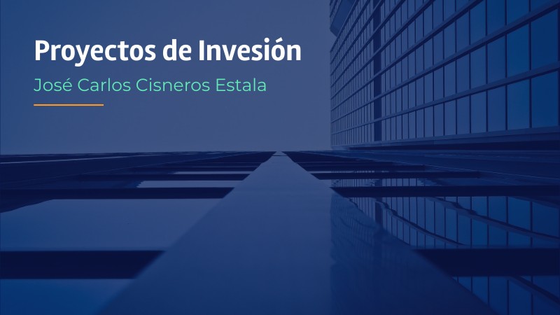 Proyectos de inversión
