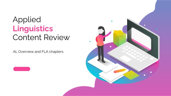 Applied Linguistics Content Review