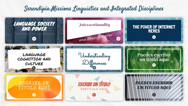 Misiones Gamificación Inglés para Linguistica