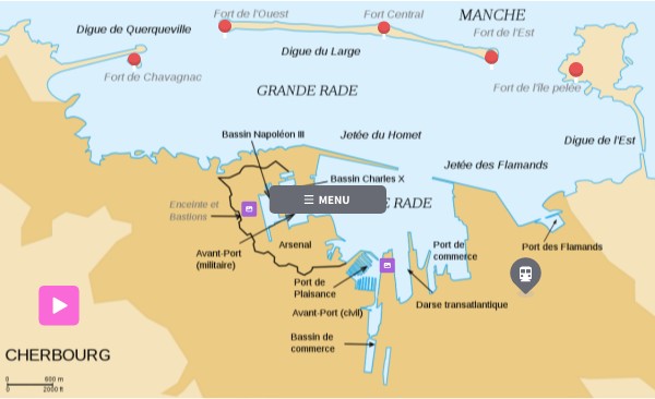 La grande rade de Cherbourg