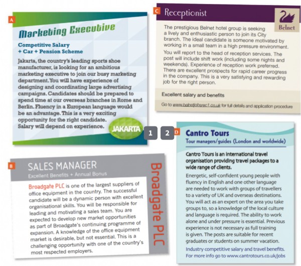 New Language Leader Intermediate Unit 3 Reading Comprehension