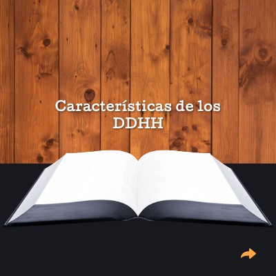 CARACTERISTICAS DE LOS DDHH