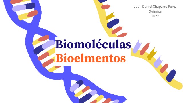 VIDEO-PRESENTACIÓN BIOELEMENTOS Y BIOMOLÉCULAS.