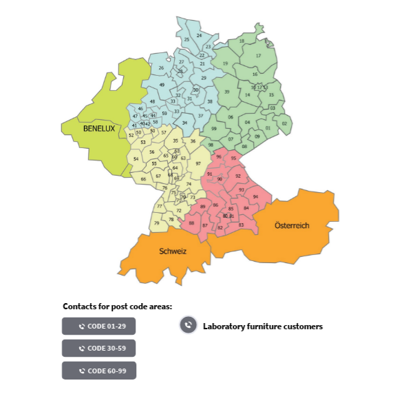 Interactive Map Germany