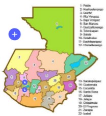 Mapa lingüístico de Guatemala