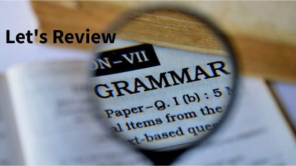 Grammar review