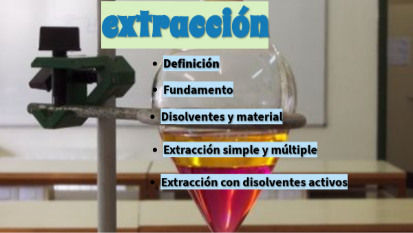 extracción