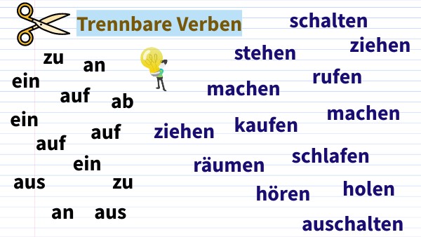 Trennbare Verben