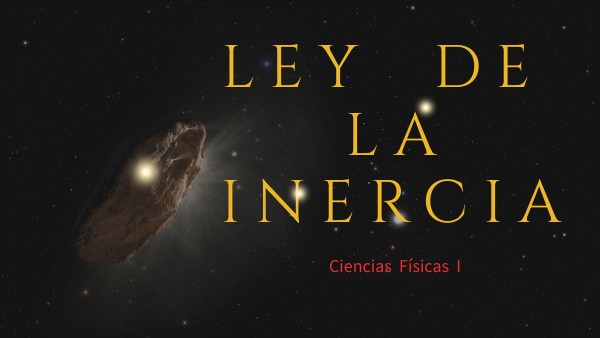 Ley de la Inercia