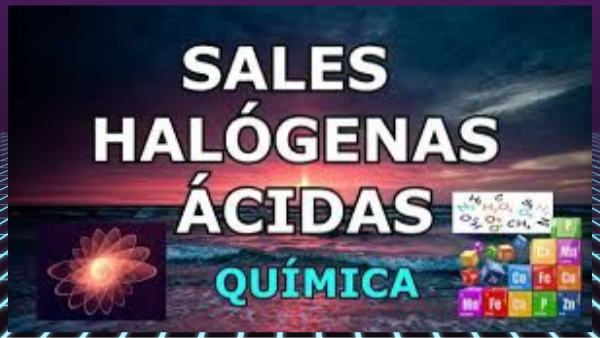 SALES HALÓGENAS ÁCIDAS