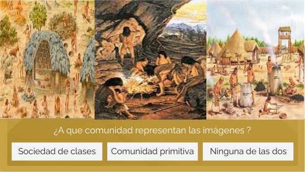 De la comunidad primitiva a la sociedad de clases