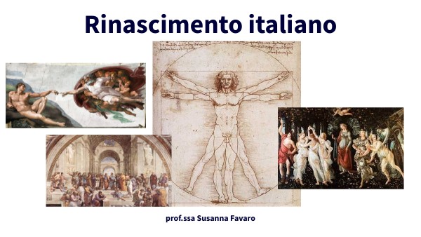 RINASCIMENTO ITALIANO