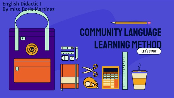 Community Language LeaRning Method CLL 