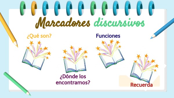 Marcadores Discursivos Interactive Worksheet