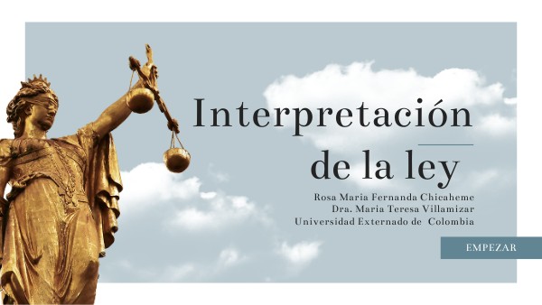 INTERPRETACION DE LA LEY