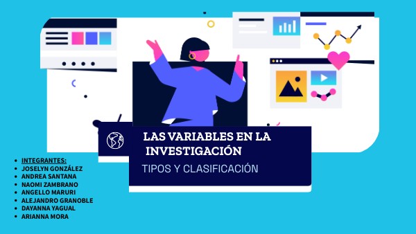 LAS VARIABLES EN LA INVESTIGACIÓN