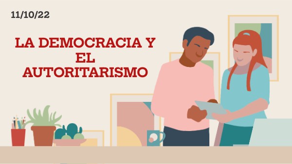 DEMOCRACIA Y AUTORITARISMO