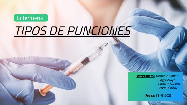 tipos de punciones