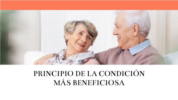 Principio de la condición más beneficiosa