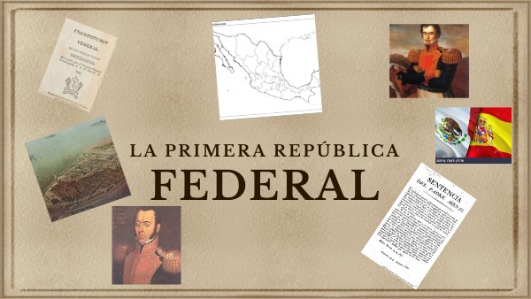 La primera república Federal 1