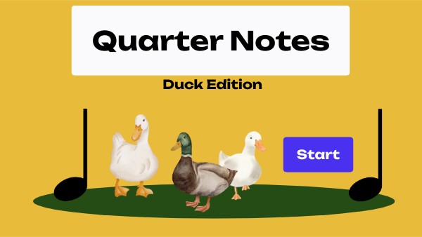 Quarter Notes - Duck Edition