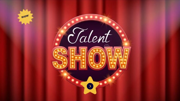 Talent show vocabulary