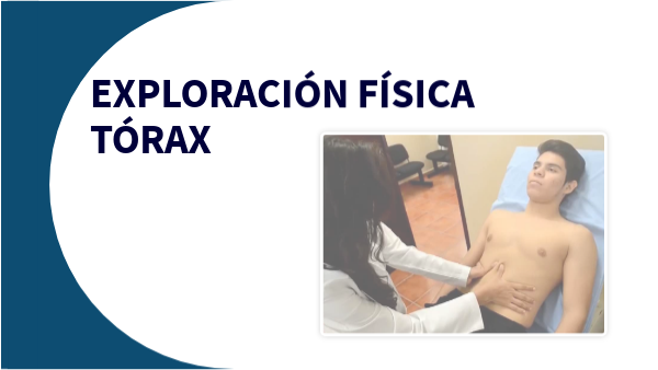 Exploración de tórax