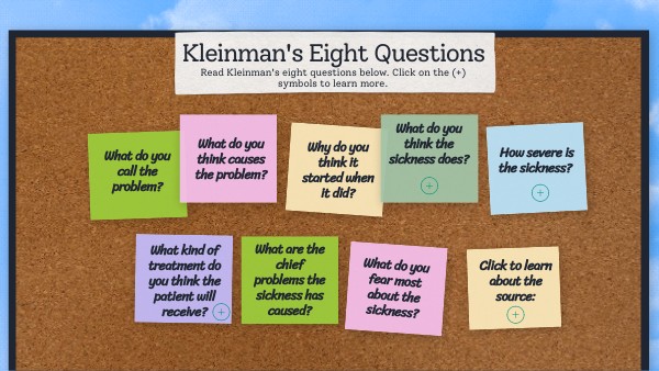 Kleinman's Eight Questions