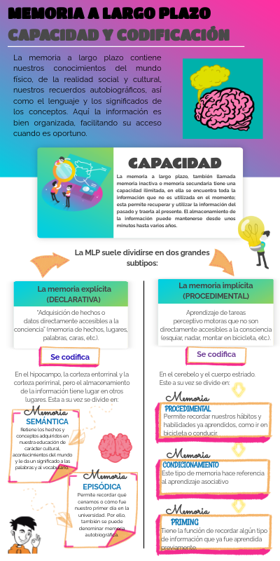 MEMORIA A LARGO PLAZO